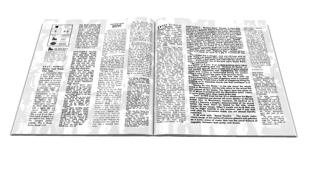 Deep Purple – Fire In The Sky | easy on the eye books